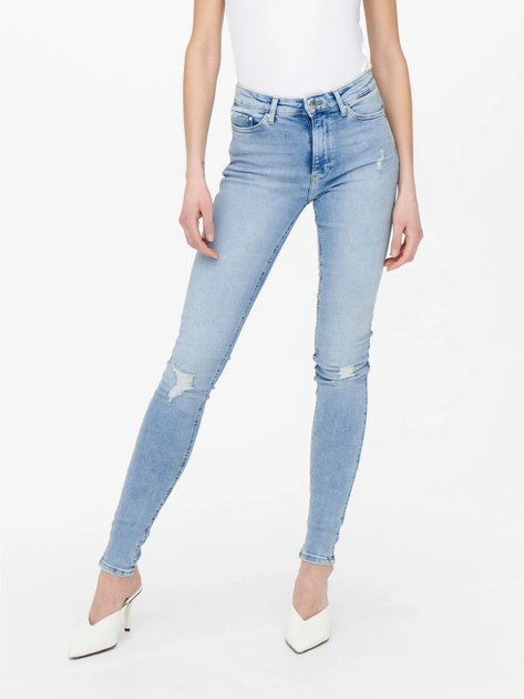 Джинсы Skinny женские ONLY 15249679 M/30 Голубые (DN5715214330359 ...