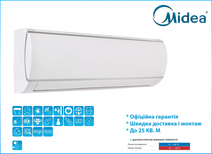Кондиционер Midea Forest Dc Af6 09n1c2 I Af6 09n1c2 O Af6 09n1c2 I