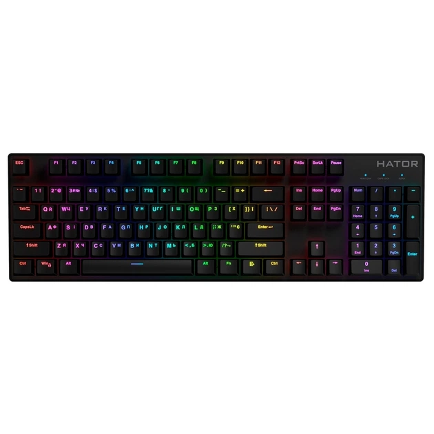 Клавиатура Hator Starfall RGB Green swich (HTK-598) – фото, отзывы ...