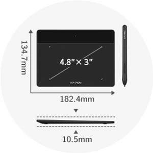 Графічний планшет XP-Pen Deco Fun XS Blue (Deco Fun XS_BE) – фото ...