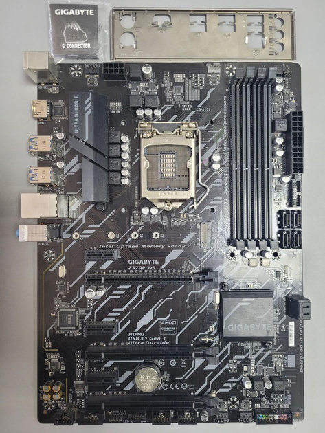 Материнская плата Gigabyte Z370P D3 (s1151/Z370/4xDDR4) БУ – фото ...