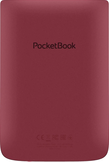 Електронна книга PocketBook 628 Touch Lux 5 Ruby Red (PB628-R-CIS/PB628 ...