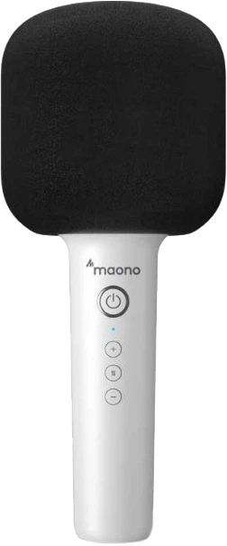 Микрофон для караоке Maono MKP100 bluetooth Белый (MKP100-white) – фото, отзывы, характеристики ...