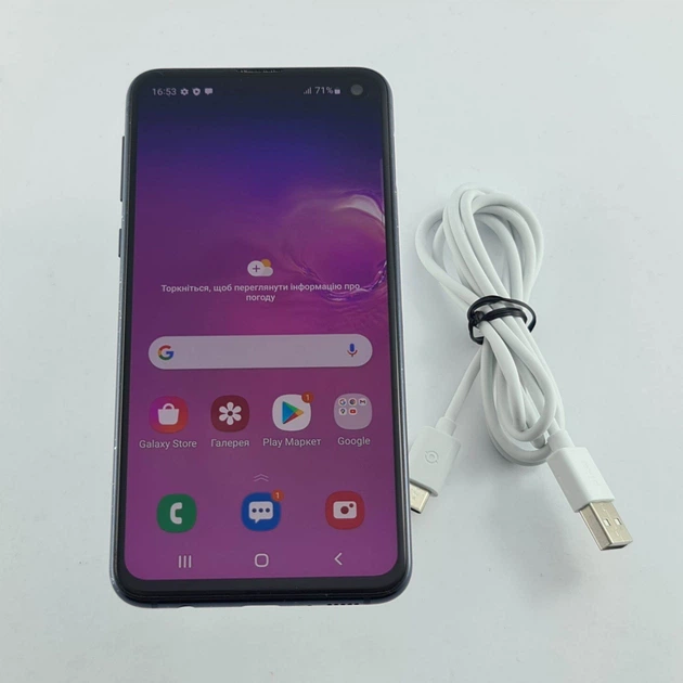 Samsung Galaxy S10e 128 GB Black (2C00007063) БУ – фото, отзывы, характеристики в интернет ...