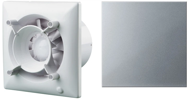 Комплект Витяжний вентилятор VENTS 100 Ейс (0688225420) + Панель Vents ...