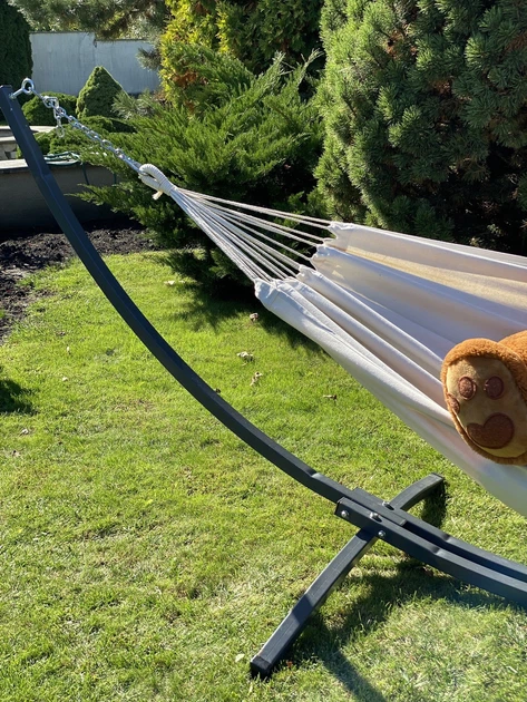 Одноместный монотонный гамак WCG WISH XL 200х100 Белый без стоек – фото, отзывы, характеристики ...