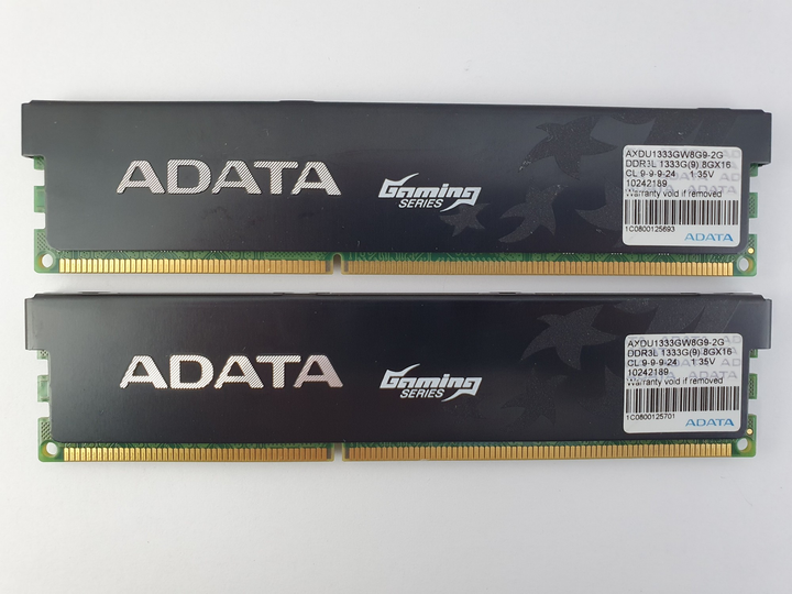 Комплект оперативной памяти ADATA Gaming Series DDR3L 16Gb (2*8Gb ...