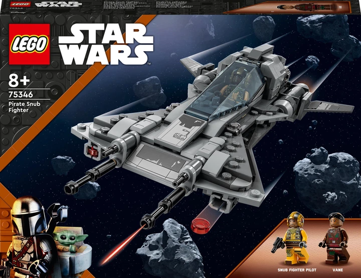 Конструктор LEGO Star Wars Лодка-истребитель пиратов 285 деталей (75346 ...