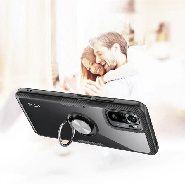 Чехол Crystal для Xiaomi Poco M5s бампер противоударный с подставкой ...