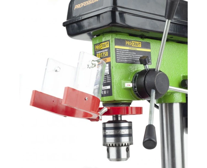 Свердлильний верстат ProCraft BD-1750 (лещата, 16мм патрон, 9 швидкостей) – фото, відгуки ...