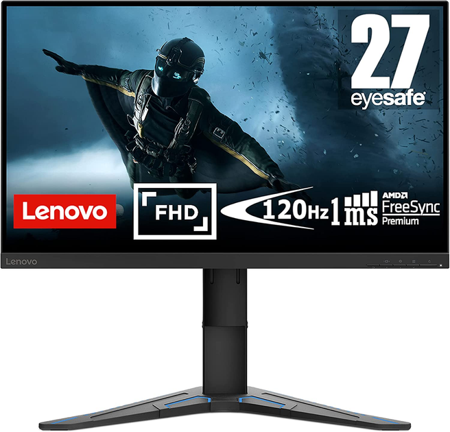 Монитор Lenovo 27" G27e-20 (66D8GAR1UA) 120Hz Overclock / VA FHD / 8 ...