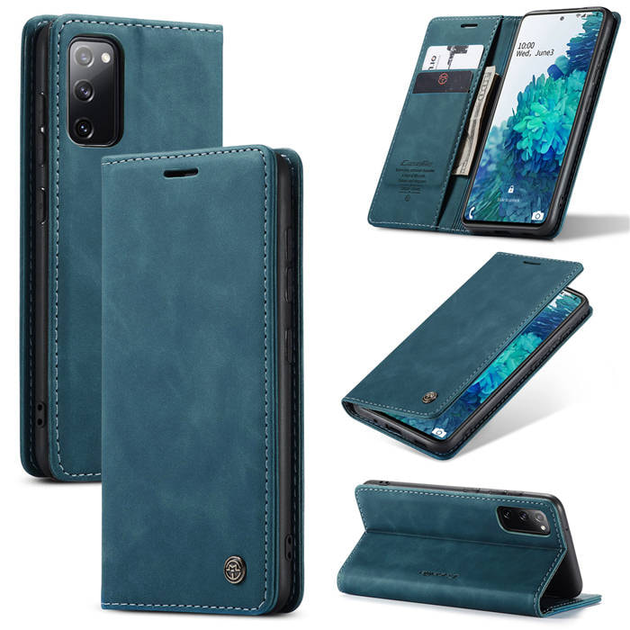 Чехол книжка с магнитом Samsung Galaxy S20 FE CaseMe Sea Green (30855 ...