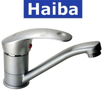 Смеситель для кухни Haiba Mars Satin елка на шпильке (Chr-004) 25 см – фото, отзывы ...