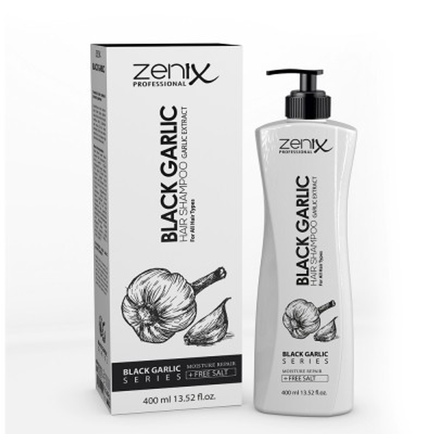 Шампунь с экстрактом черного чеснока от выпадения волос Zenix , 400мл ...