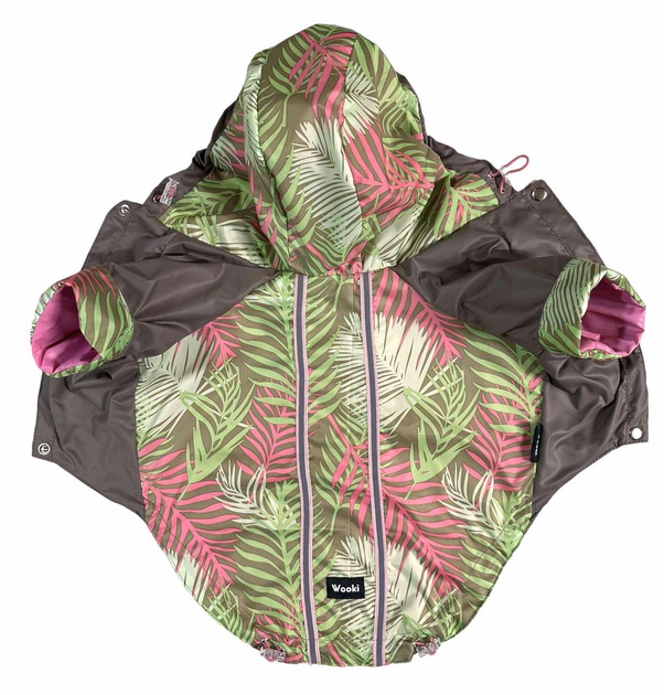 Дождевик для собак Wooki Forest Pink S2 от продавца: Doggydo – в ...