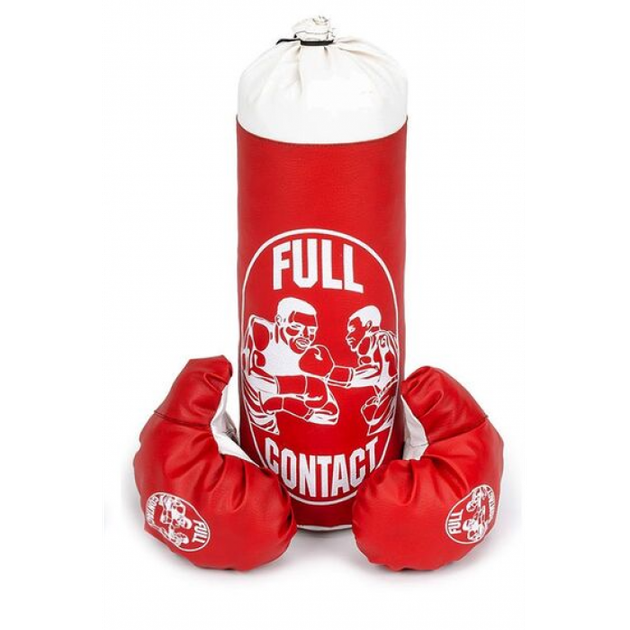 Набор юного боксера GTM Contact Груша боксерская детская + перчатки Red ...