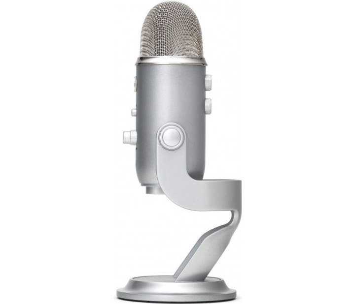 Микрофон для ПК/ для стриминга, подкастов Blue Microphones Yeti Silver ...