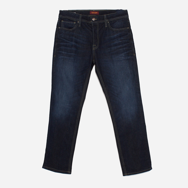 Джинсы Regular Fit мужские Jack & Jones XAZ404015LHXX 36/30 Темно-синие ...