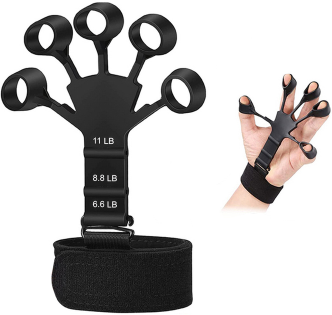 Тренажер-еспандер для пальців рук Newt Silicone Power Grip (NE-WR-15 ...