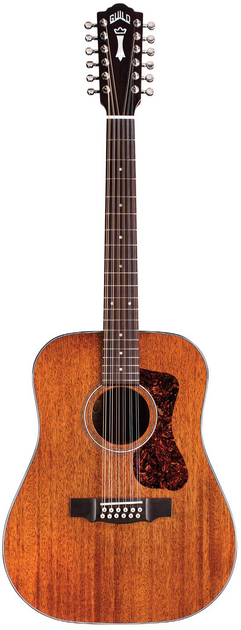 12-струнная акустическая гитара GUILD D-1212 (Natural) – фото, отзывы ...
