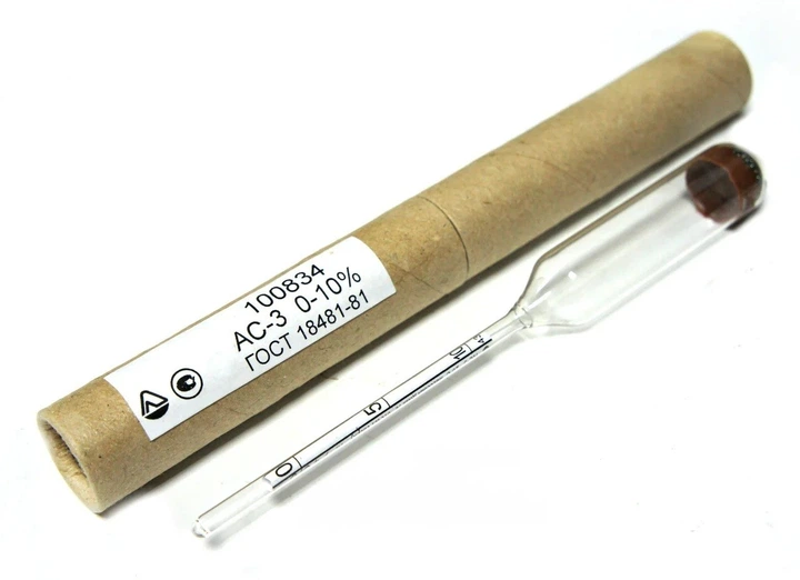 Ареометр для сахара Стеклоприбор АС-3 0-10% ГОСТ – фото, отзывы ...