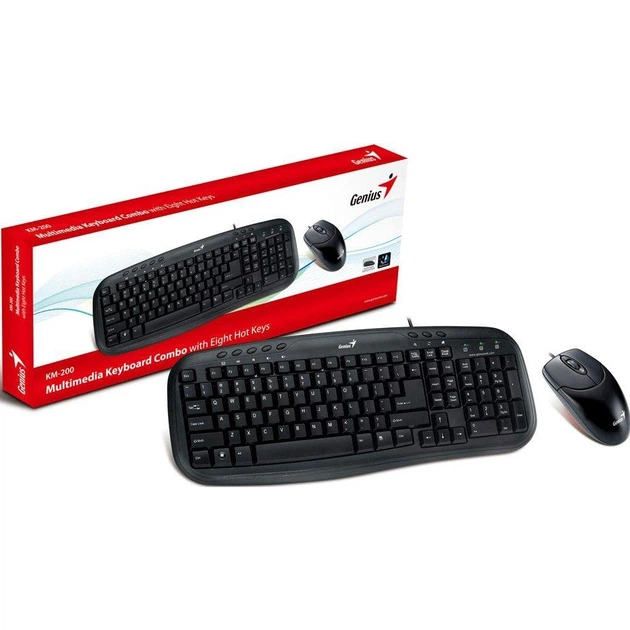 Комплект Genius KM-200 – фото, отзывы, характеристики в интернет ...