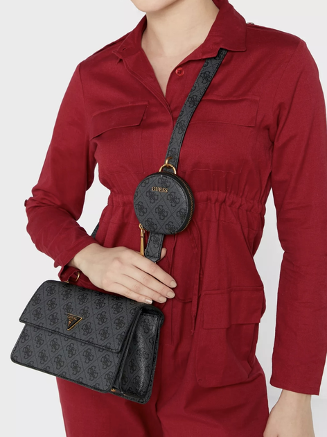 Сумка-кросс-боди женская Guess Alexie Crossbody 1619-1 Черная ...