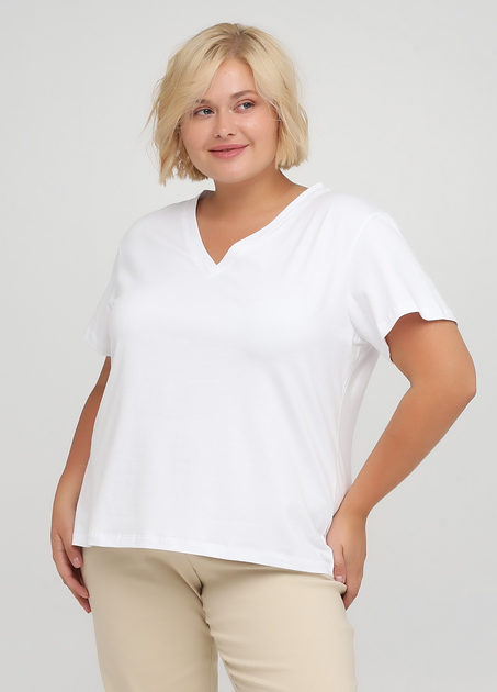 Футболка Ukreina Трикотажна 4XL Біла К27032312 від продавця: BUNSWEET ...
