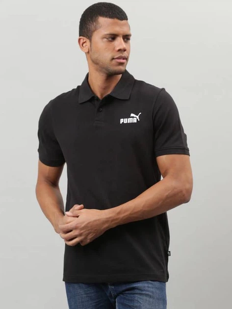 Поло длинное мужское Puma Ess Pique Polo 58667401 M Black ...