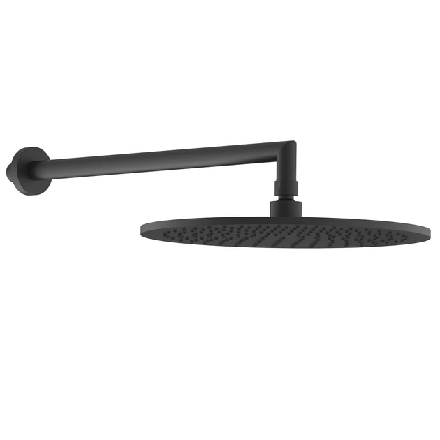 Верхний душ с кронштейном DEVIT ART 250мм латунь черный 15014140B – фото, отзывы, характеристики ...