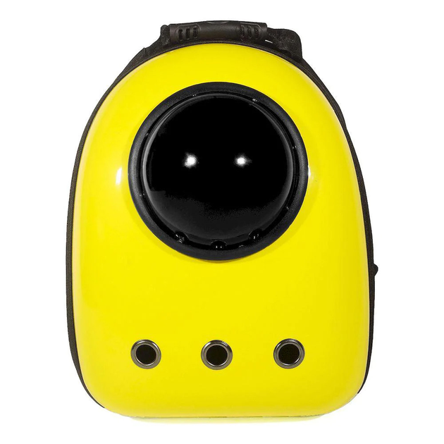Рюкзак для переноски кошек и собак с иллюминатором CosmoPet Желтый от ...
