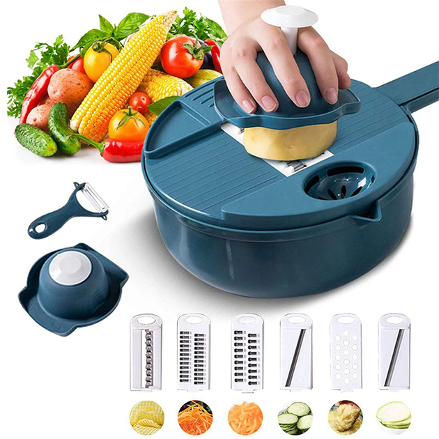 Многофункциональная овощерезка-шатковница New basket cutter для овощей ...