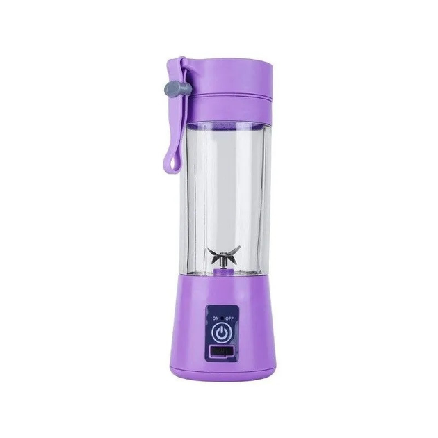 Блендер Juicer Cup Fruits B77 аккумуляторный USB 380 мл фиолетовый ...