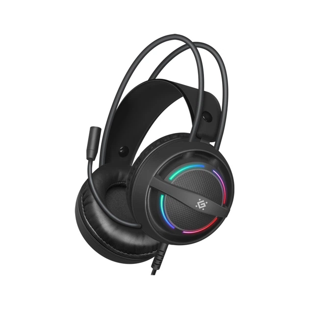 Наушники Defender Dexter RGB Black (64595) купить в интернет-магазине ...