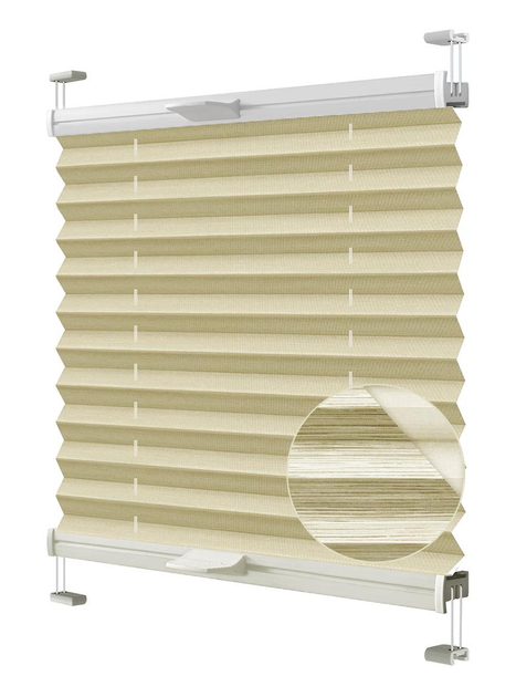 Жалюзи-плиссе Wenster тканевые Cosimo One VSM1 Zuri 5643 67.5х100 см ...