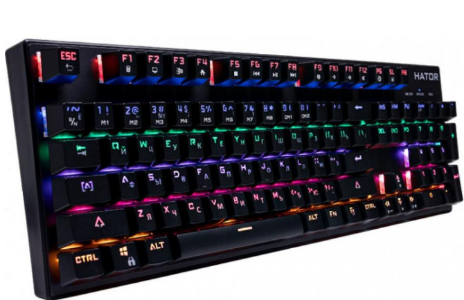 Клавіатура Hator Starfall (Blue Outemu Switches), Black (HTK-609 ...