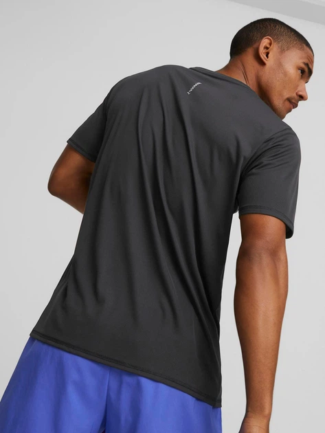 Футболка Puma Run Favorite Ss Tee M 52315001 XL Black (4065453538285 ...