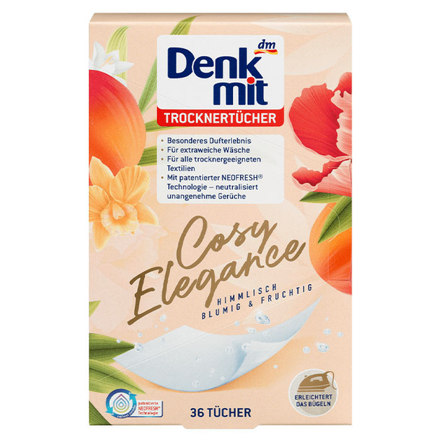 Салфетки для сушильной машины Denkmit Cosy Elegance 36 шт от продавца ...
