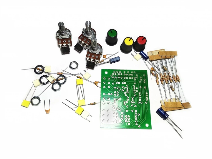 Радиоконструктор стерео темброблок активный РСМ на микросхемах LM358 и ...
