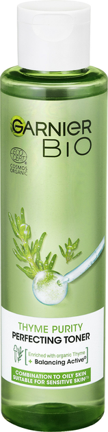 Тоник Garnier Bio для комбинированной и жирной кожи лица с экстрактом ...