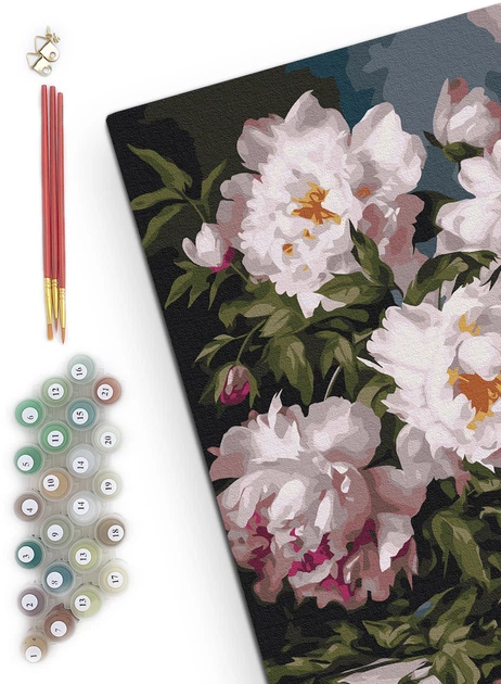 Картина за номерами Orner Пудрові півонії 40х50 см (orner-2078) – фото ...