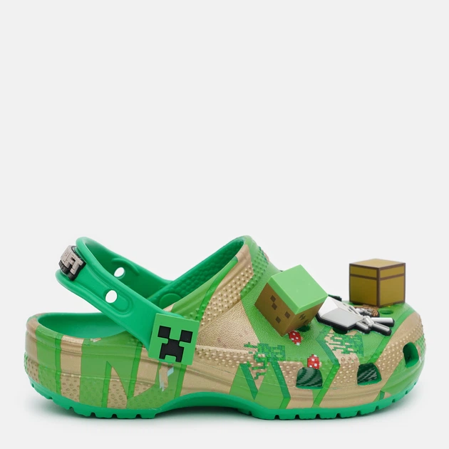 Кроки дитячі Crocs Minecraft Elevated Clog K 208473-90H 36-37 (J4 ...