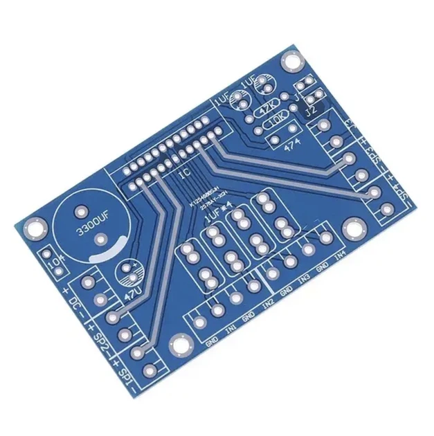 Печатная плата для сборки TDA7388 четырехканальный аудио усилитель 12В ...