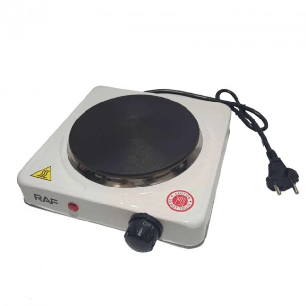 Электрическая одноконфорочная дисковая настольная плита RAF 8010A 1000 Вт – фото, отзывы ...