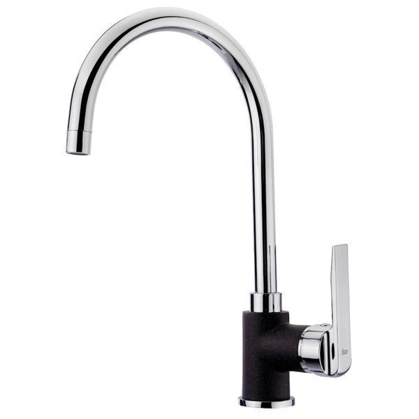 Змішувач кухонний Teka inca H (in 995) хром/граніт (чорний металік ...