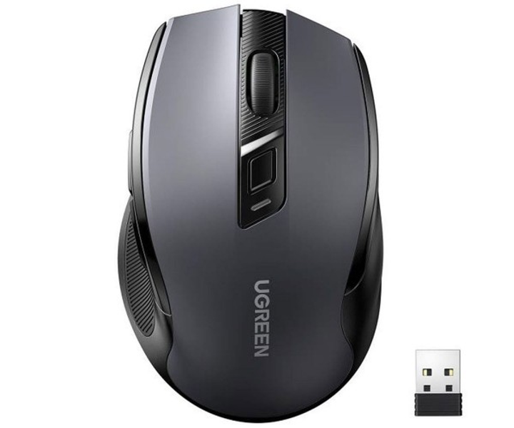 Мишка UGREEN 2.4GHz MU006, бездротова, 4000dpi., 4кн.,Silence Design ...