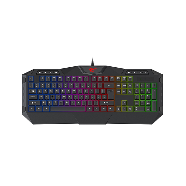 Игровая клавиатура проводна HAVIT HV-KB510L – фото, отзывы ...