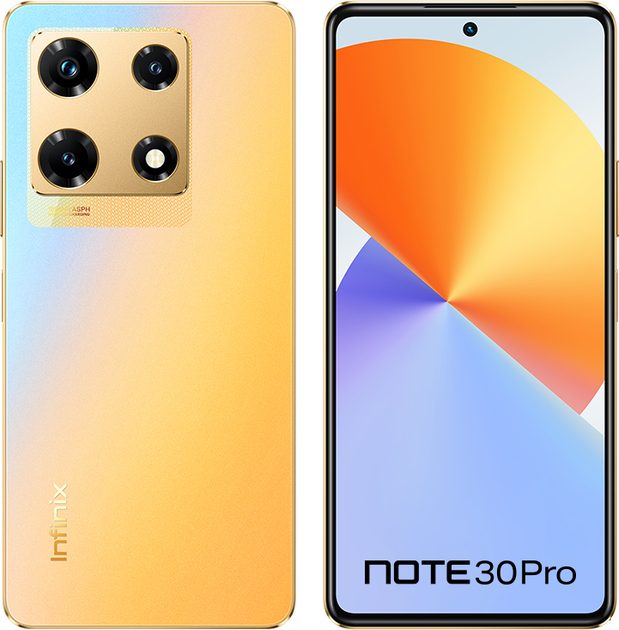 Мобильный телефон Infinix Note 30 Pro NFC (X678B) 8/256GB Variable Gold ...