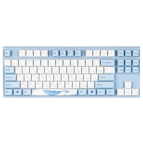 Клавіатура Varmilo VEM87 Sea Melody, EC V2 Daisy, Multicolor ...