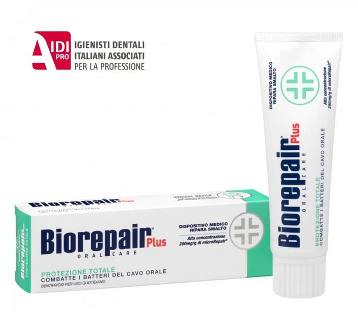 Зубная паста Biorepair Plus Total Protection Профессиональная защита и ...